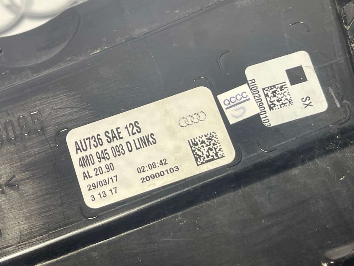 4M0945094D - Фонарь задний (комплект) (Audi) купить в Минске или с ...
